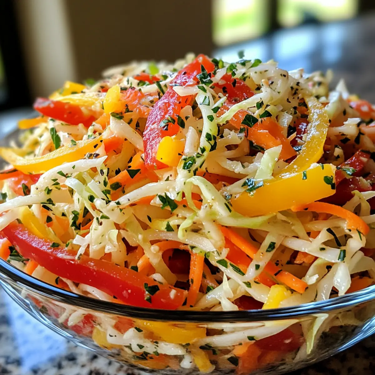 Ultimate Greek Cabbage Salad: Delicious Vegan Coleslaw