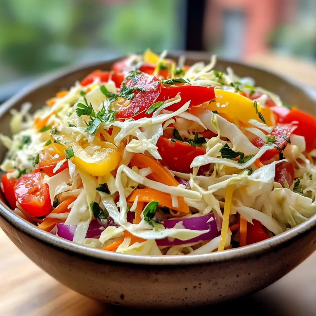 Ultimate Greek Cabbage Salad: Delicious Vegan Coleslaw
