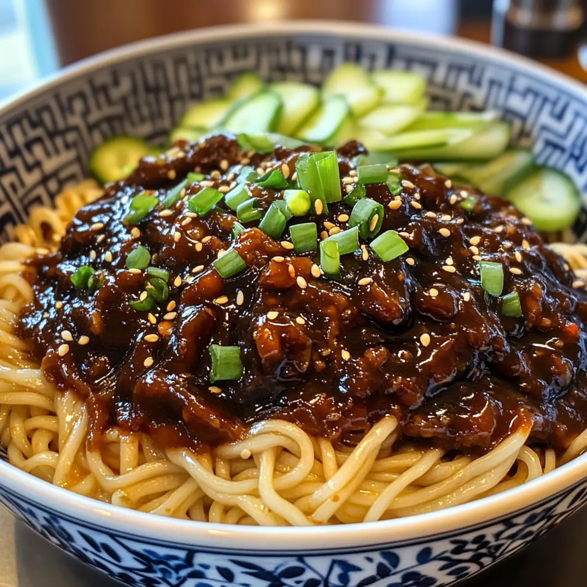 Irresistible Jajangmyeon: Your Perfect Comfort Dish