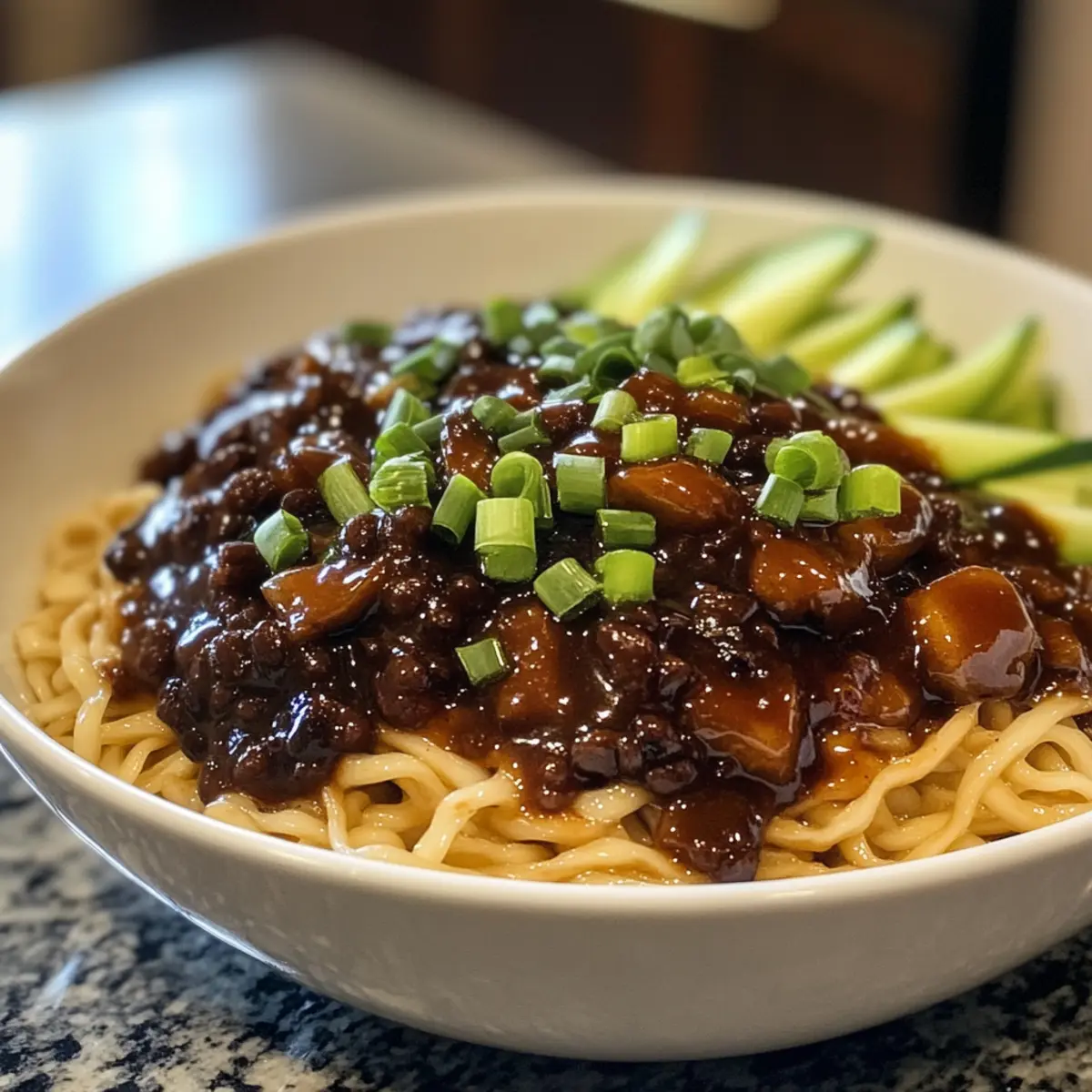 Irresistible Jajangmyeon: Your Perfect Comfort Dish